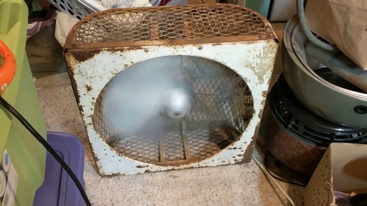 Emerson electric 20" window fan - YouTube