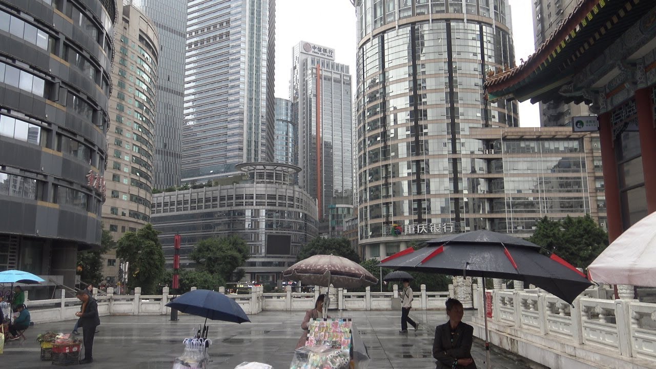 Jiefangbei CBD with 22nd Floor, Chongqing, China - YouTube