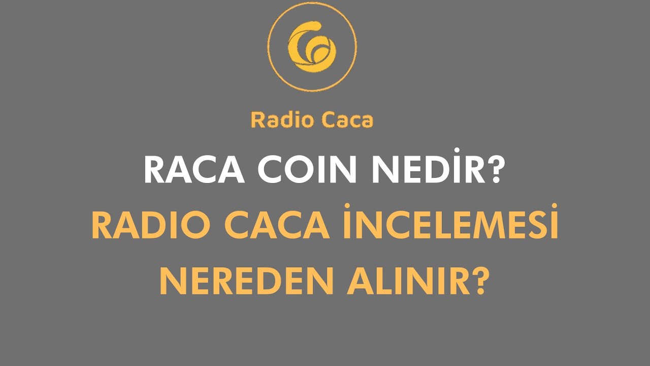 RADIO CACA İNCELEMESİ | RACA COIN İNCELEMESİ | RACA COIN HEDEFLERİ ...