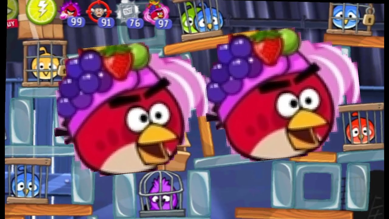 Hula Hula Birds Powerful Shoot Angry Birds Rio #angrybirds #gameplay # ...