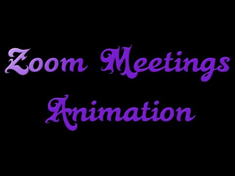 Zoom Meetings (Animation) - YouTube
