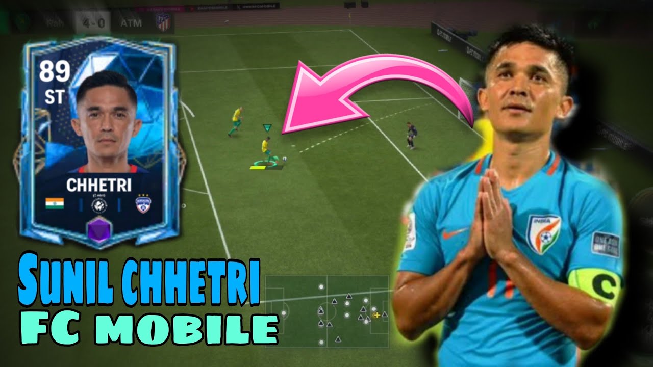 INDIAN PLAYER SUNIL CHETRI REVIEW IN FC MOBILE @PATELFIFA @fifa - YouTube