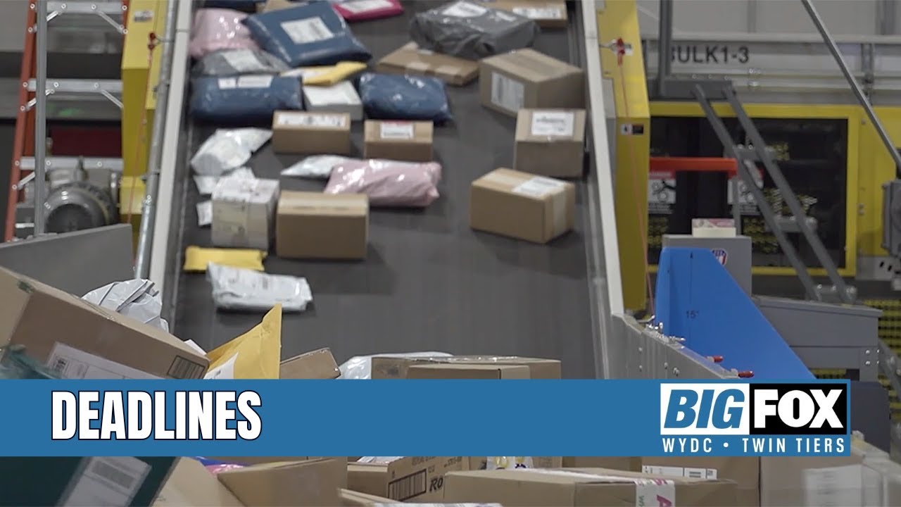 USPS holiday hub ramps up to handle millions of packages - YouTube