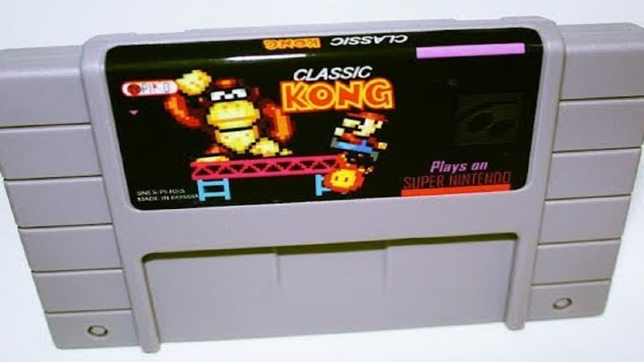 Super Donkey Kong Classic ! Super Nintendo - YouTube