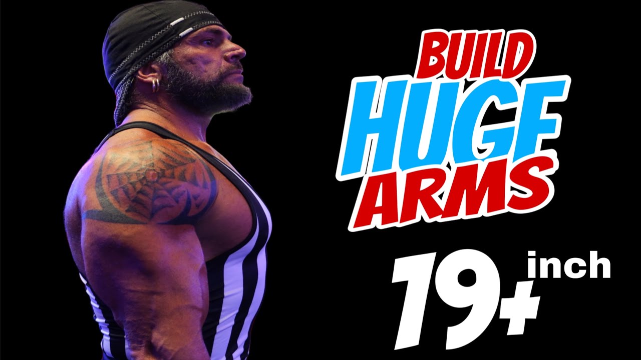 BEST Exercise to Build HUGE 19 + Inch Arms (FAST) and Keep them 💪 - YouTube