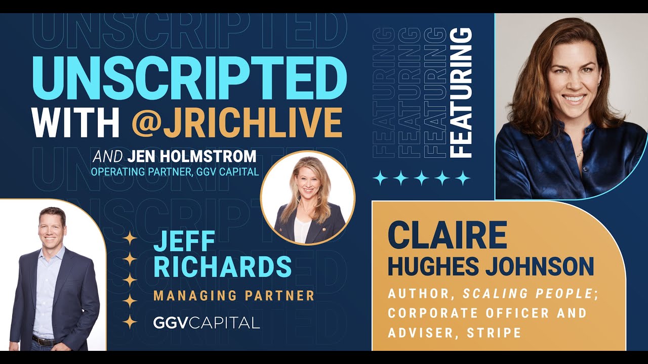 Unscripted w/ @jrichlive and Jen Holmstrom ft. Claire Hughes Johnson ...