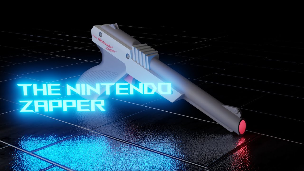 I 3D modeled the Nintendo Zapper. (For some reason) - YouTube