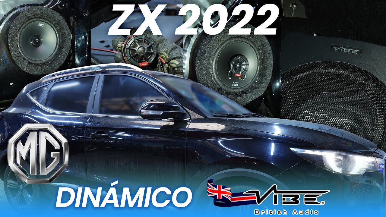 MG ZX 2022 SISTEMA DINÁMICO VIBE AUDIO. - YouTube