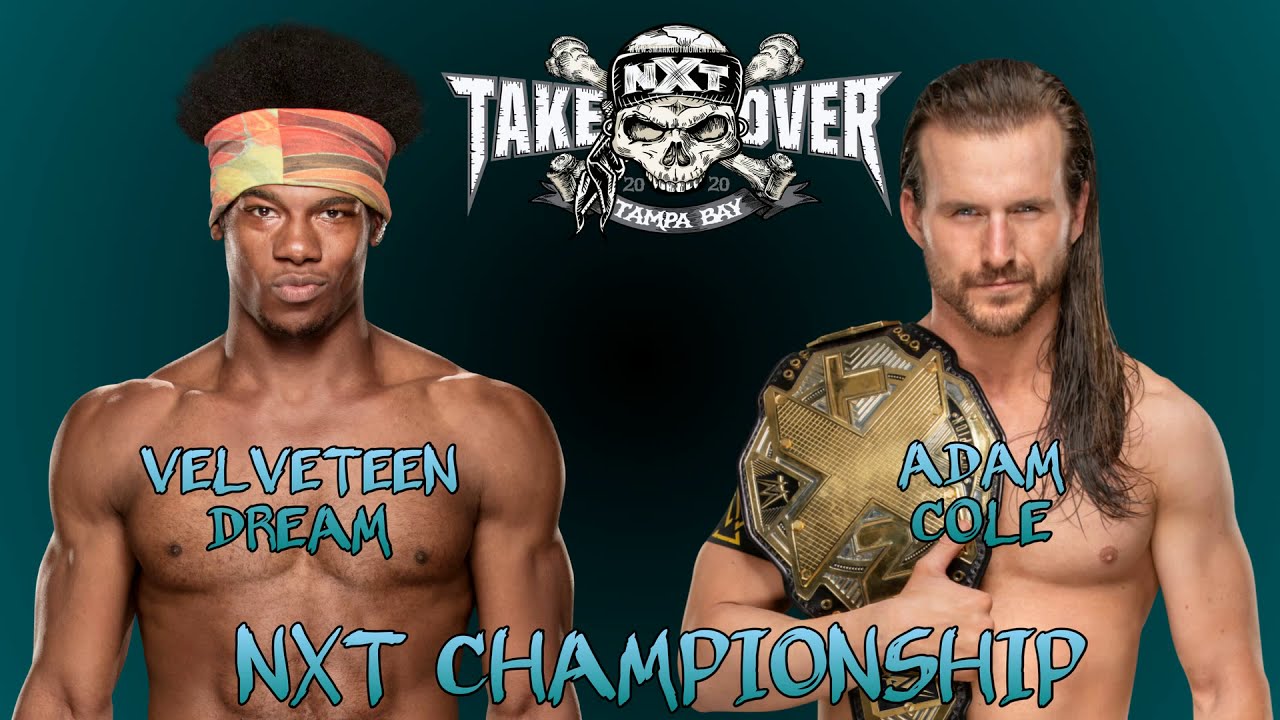 NXT Takeover Tampa Bay 2020 Match Card - YouTube