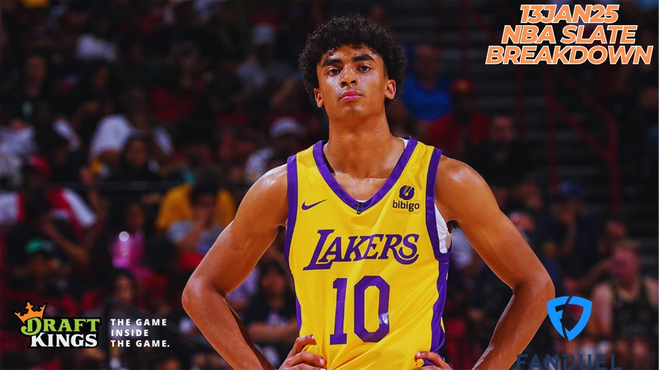 HOW TO WIN ($100,000) | NBA DFS SLATE BREAKDOWN AND BEST PICKS 13JAN25 ...