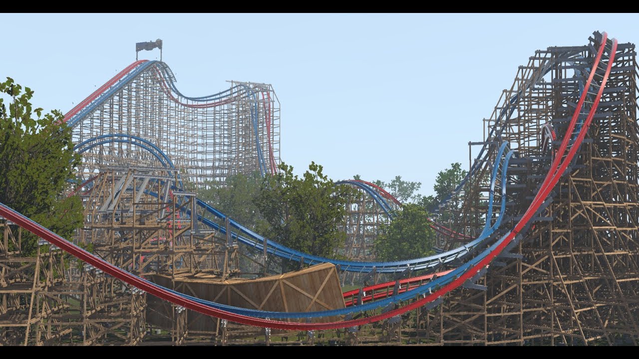 IRON STAMPIDA | PortAventura | RMC Coaster Ibox Track | NoLimits 2 ...