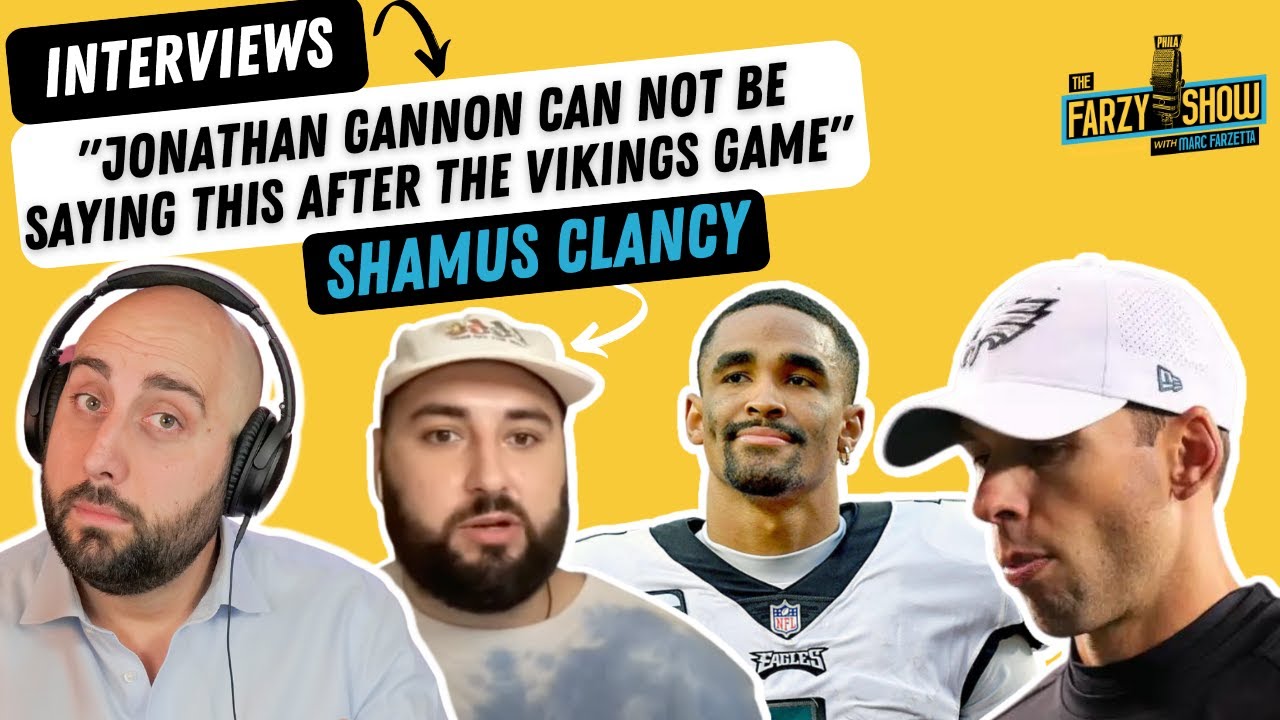 "Jonathan Gannon probably isn't sleeping well" | Shamus Clancy on the ...