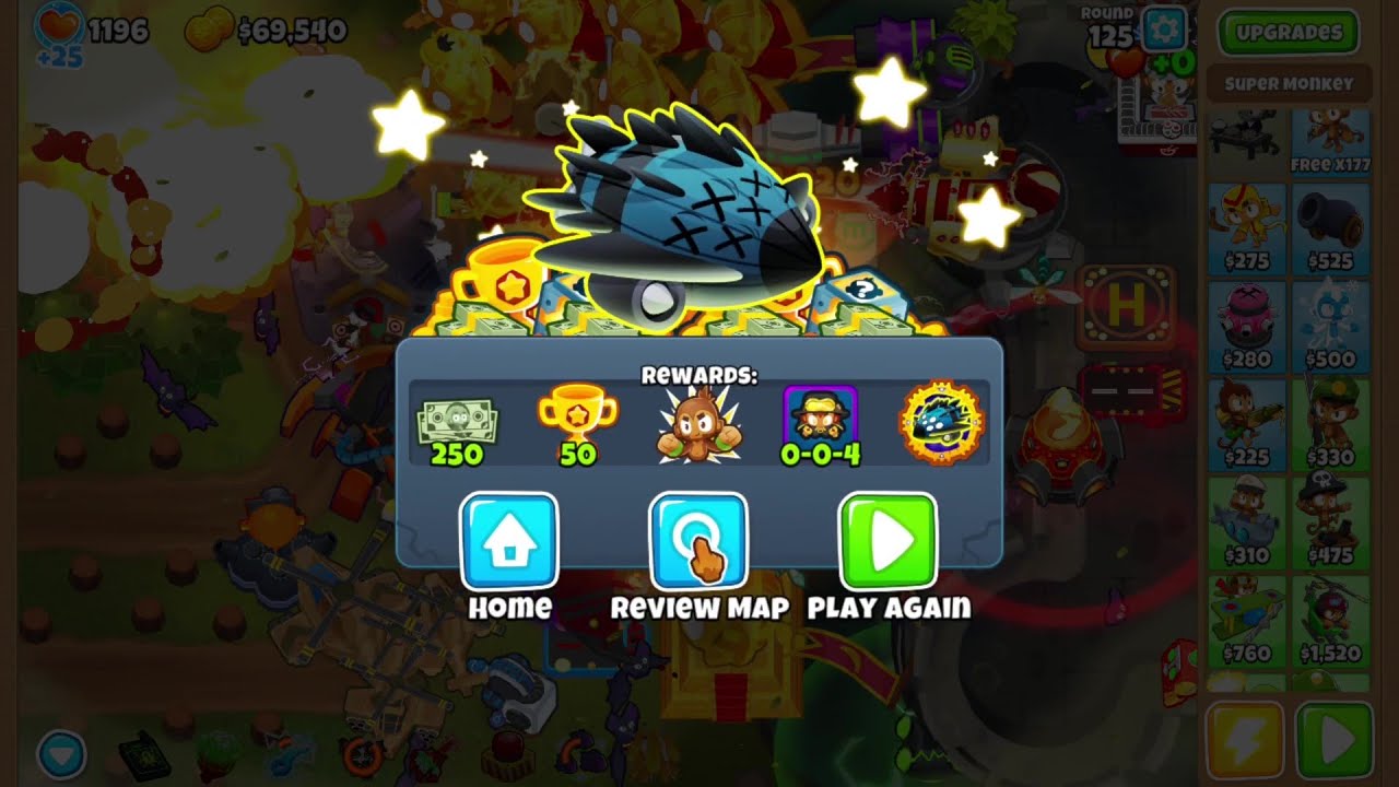 BTD6 - Elite Boss Event week 79 - Vortex - Dark Castle - YouTube