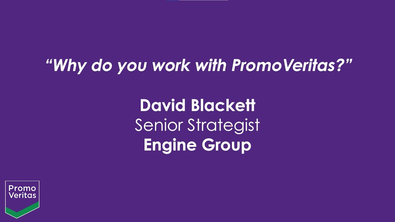 PV Engine Testimonial - Why do you work with PromoVeritas? - YouTube