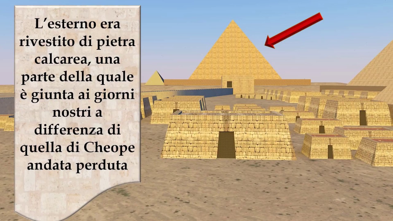 Storia: impariamo la piramide di Chefren - YouTube