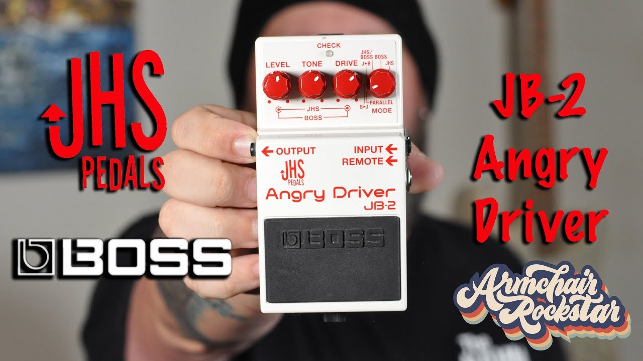 JHS BOSS Angry Driver JB-2 Pedal Review - YouTube