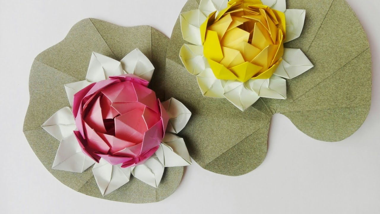 How To Make Lotus Paper Flower DIY Paper Flower Paper Craft Best DIY By Get Crafty DIY how-to-make-lotus-paper-flower-diy-paper-flower-paper-craft-best-diy-by-get-crafty-diy