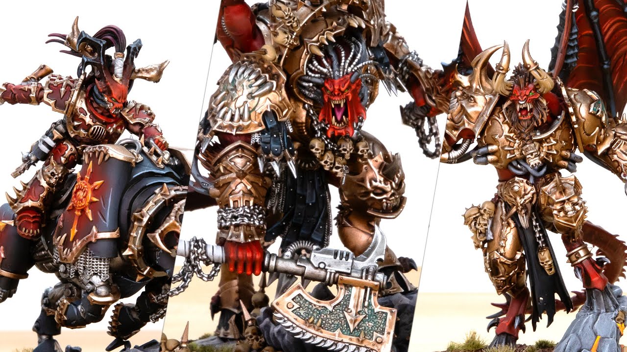 We painted a 3,000 points WORLD EATERS army! (Warhammer 40k Army ...