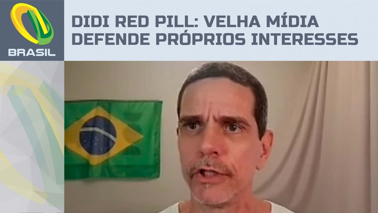 Didi Red Pill: Mídia aplaudiu censura contra a direita, mas se uniu ...