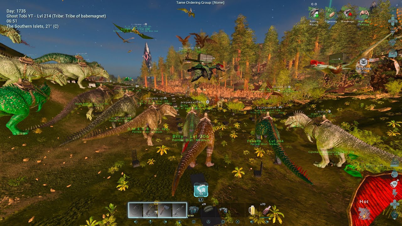 Flood Wiping Fat Carno Cave & Folding Blackout | WLDD |Ark Ascended ...