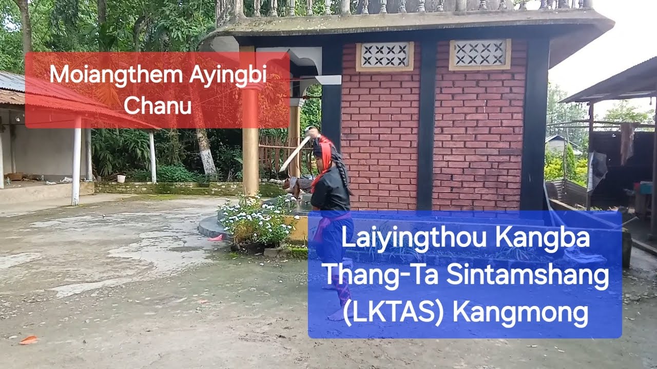 Moiangthem Ayingbi Chanu LKTAS Kangmong Online Leiteng Thanghai Competition 2024 Thang-Ta - YouTube