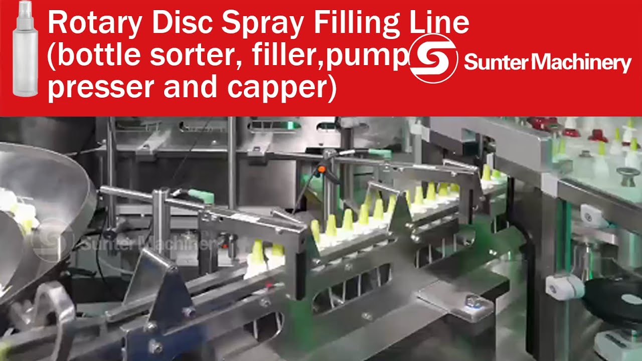 🔄 All-in-One Rotary Spray Filling Line! 🔄 - YouTube