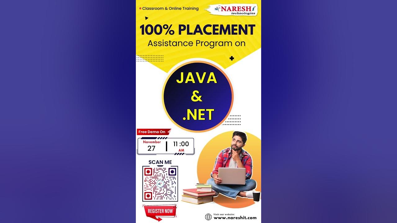 100% Placement Assistance Program Java & Dot Net | NareshIT - YouTube