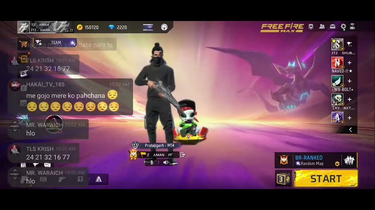 live custom Room Giveaway FF live team code PART-230 - YouTube