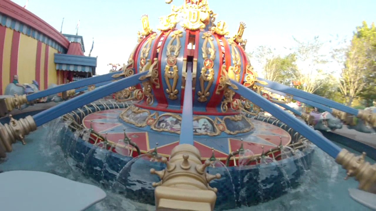 Dumbo the Flying Elephant POV at Walt Disney World - YouTube