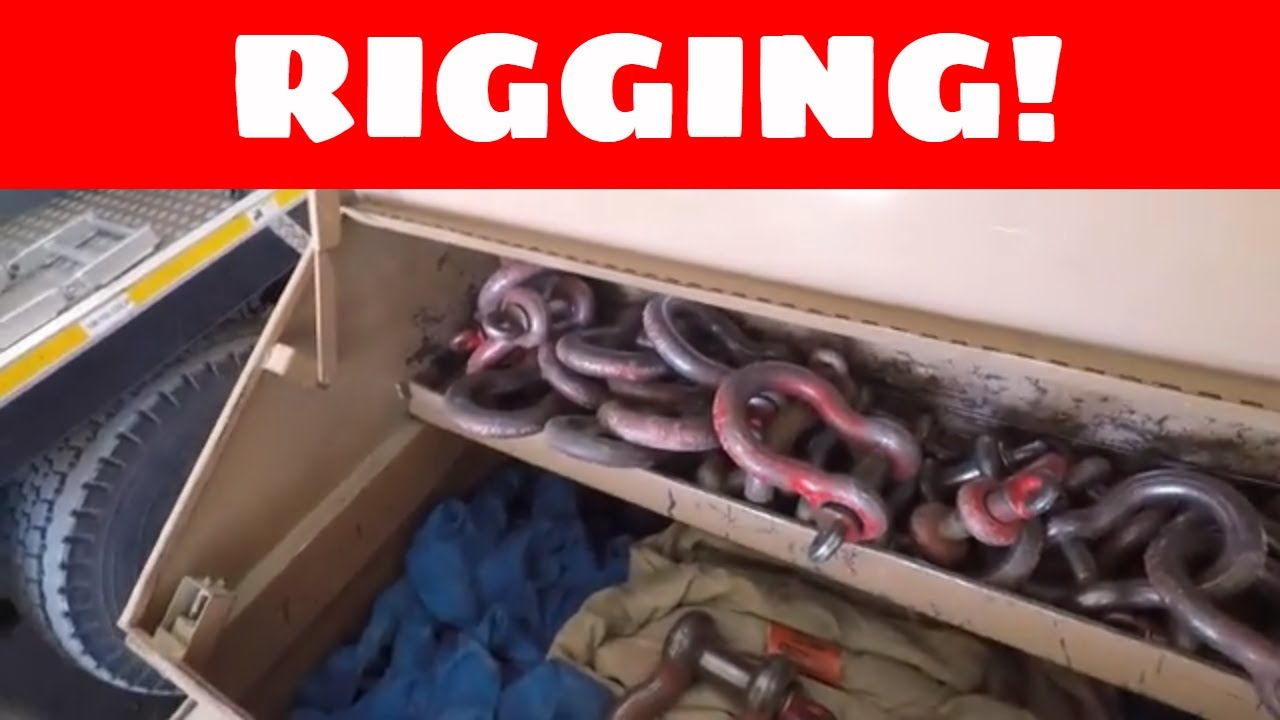 Crane rigging | Anti Two Block - YouTube