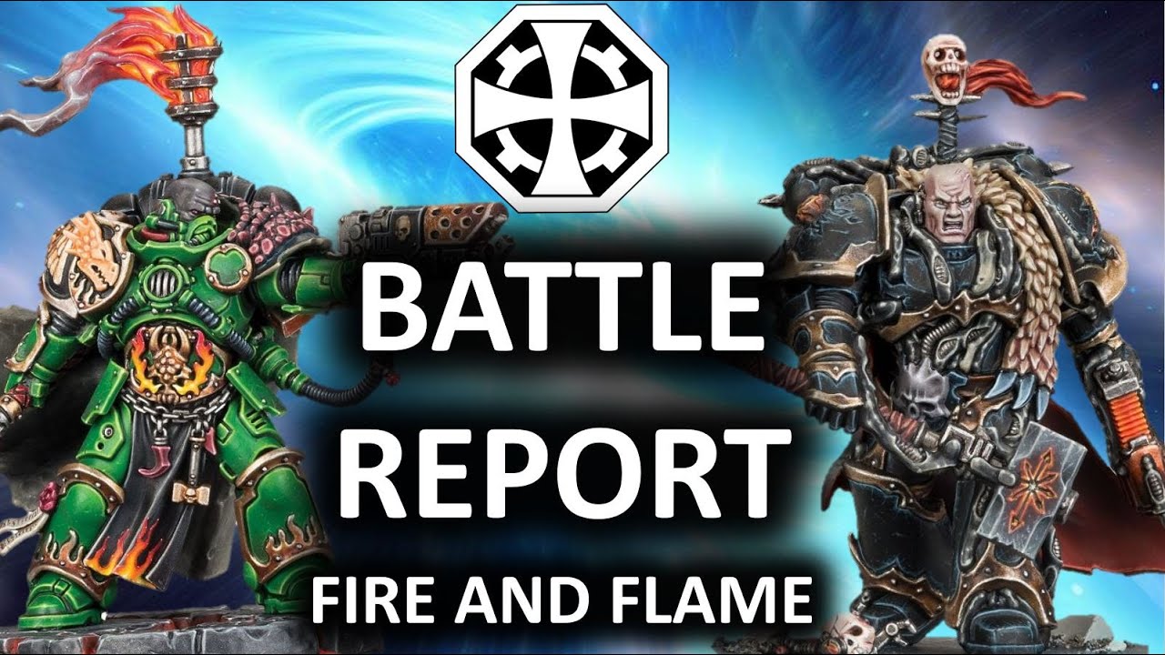 Salamanders Vs Chaos Space Marines : 2k Battle Report 40k 10th Edition ...