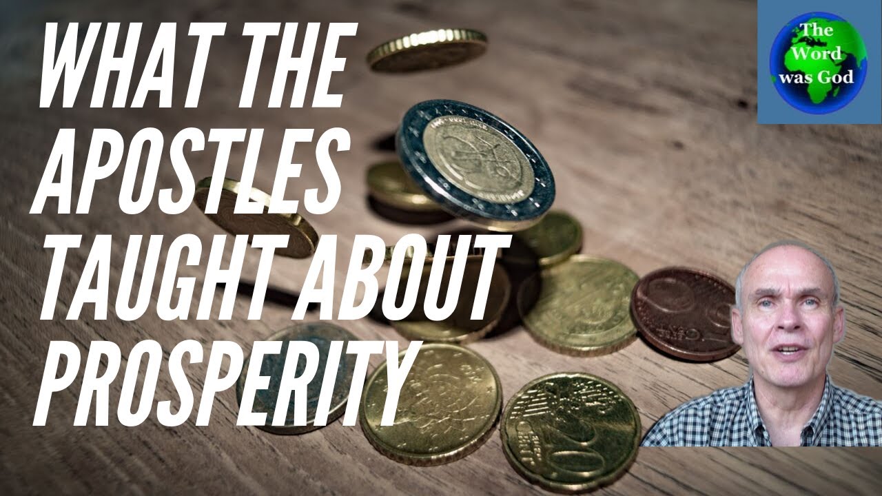 What the apostles taught about prosperity - Preview - YouTube