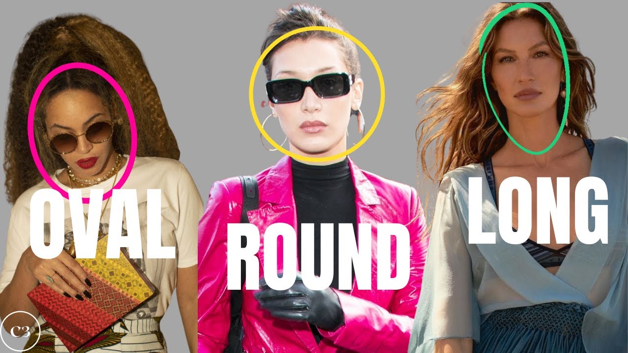 The Best Accessories for your Face Shape - YouTube