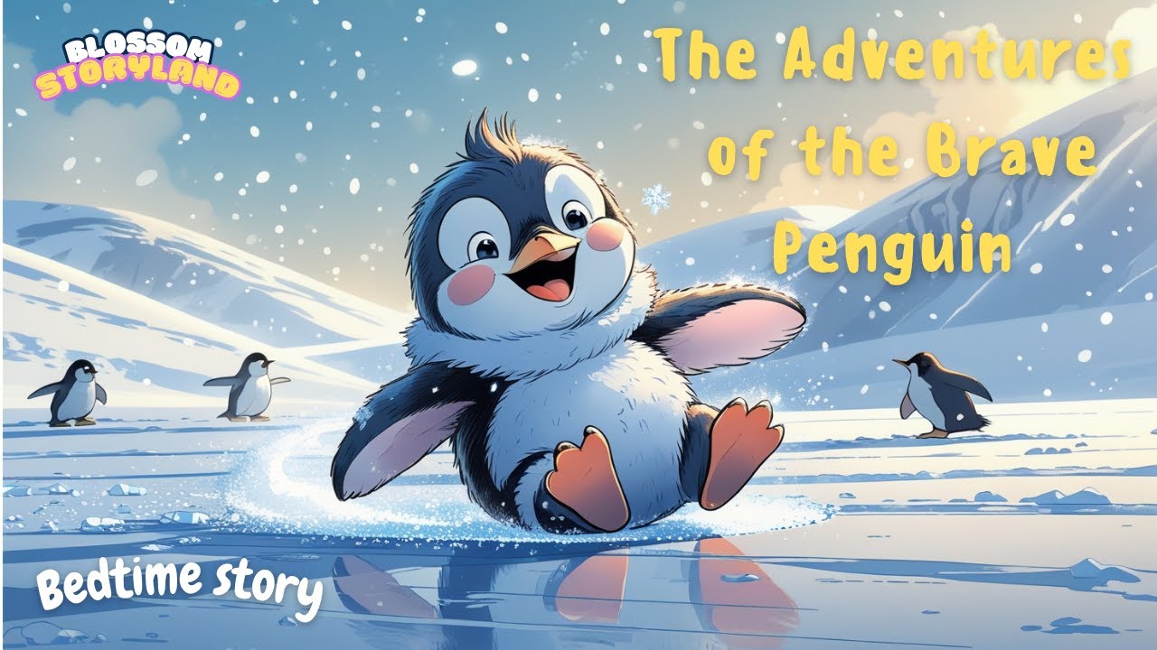 The Adventures of the Brave Penguin | Bedtime Story For Kids And ...