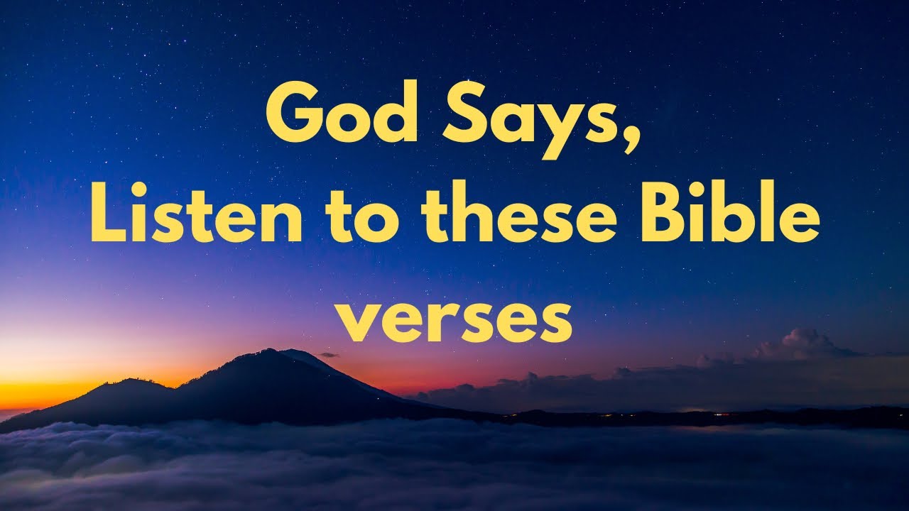 Bible verses you need to watch ️|| Gods message today ️ - YouTube