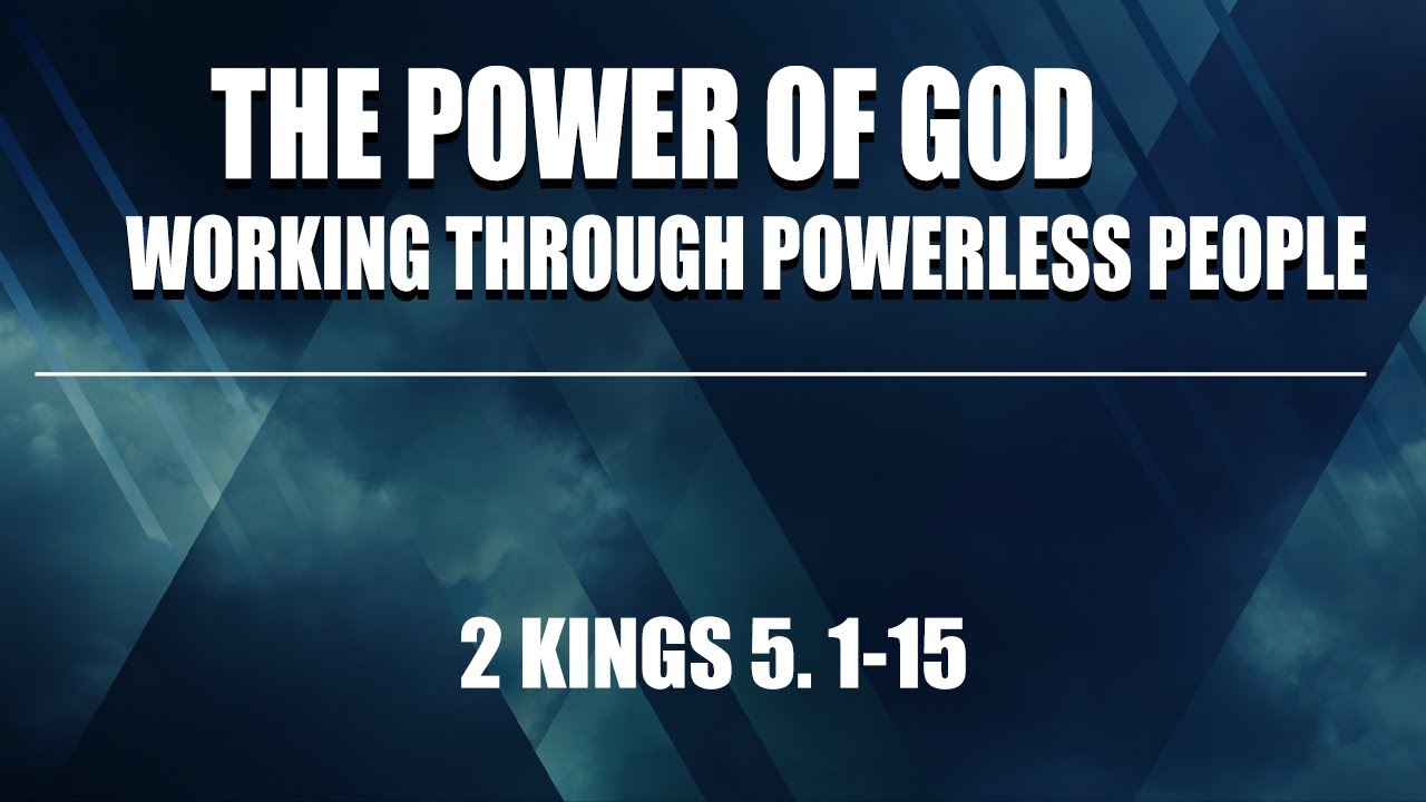 The Power Of God Working Through Powerless People | November 6TH, 2022 ...