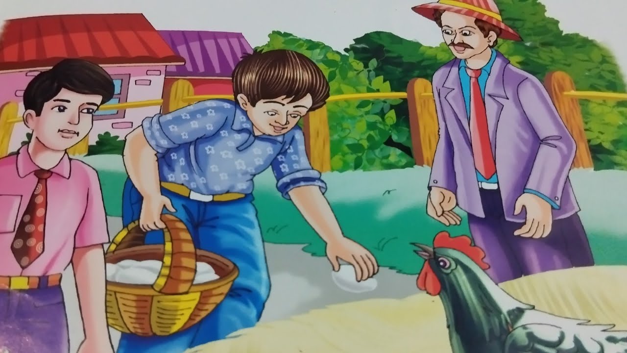 Hickety , Pickety , My Black Hen | Nursery rhymes | Lkg rhymes | for ...