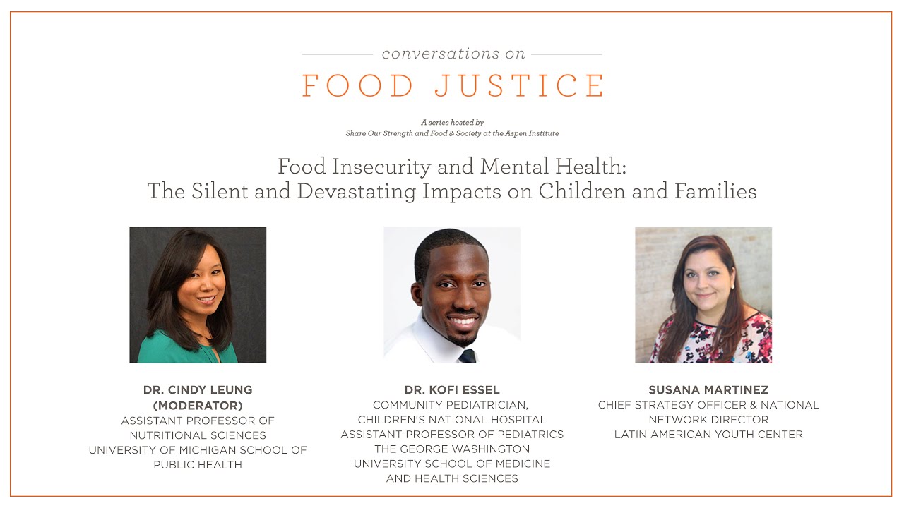 Conversations on Food Justice: Food Insecurity and Mental Health: The ...
