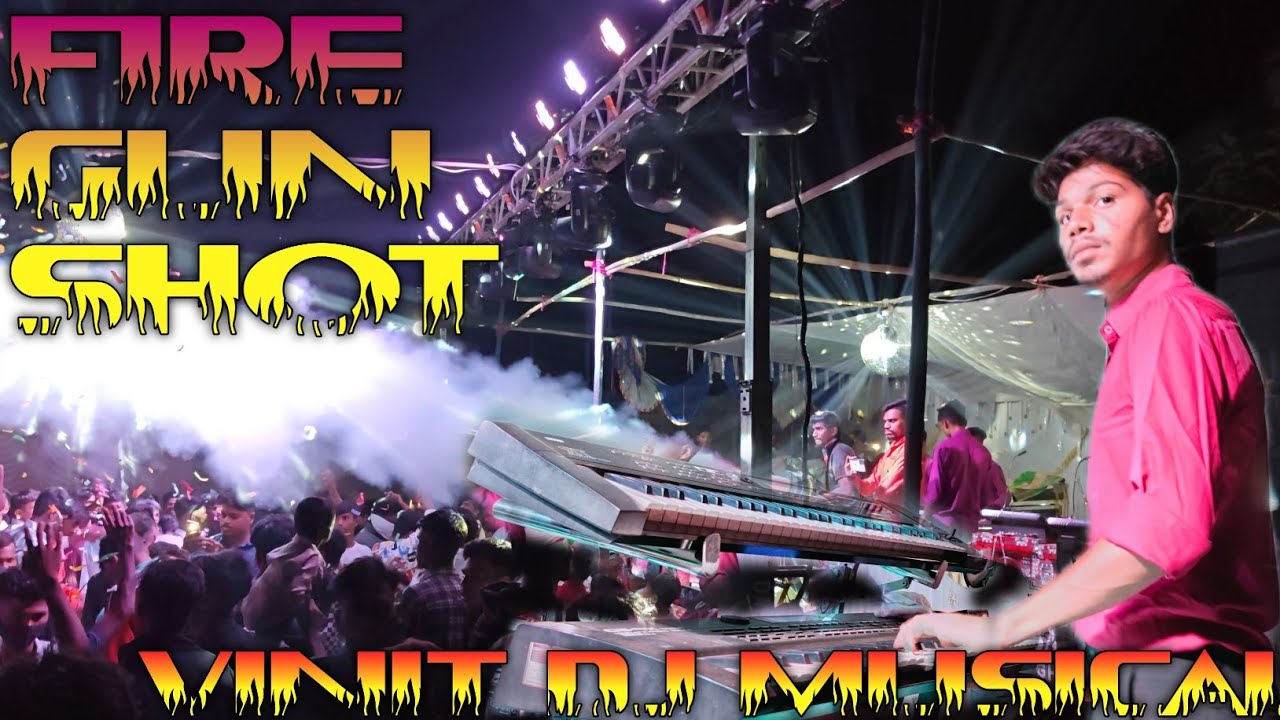 Vinit Dj Musical 🎹 | फायर गन सोट | Marriage 2024 | बैंड बाजा बारात ...
