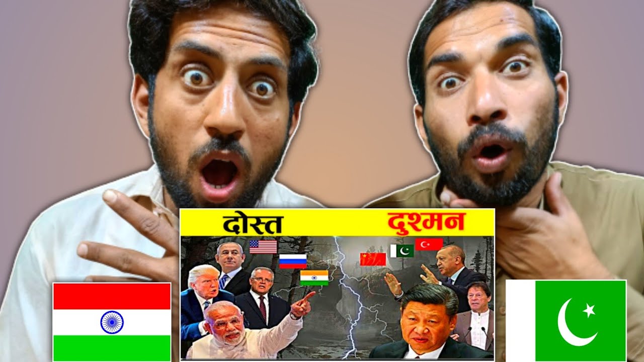 Pakistani reaction to Indian Best Friend Countries |I am stunned after ...
