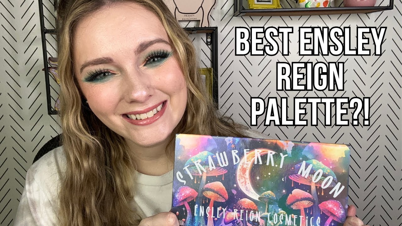 2 LOOKS & FIRST IMPRESSIONS: ENSLEY REIGN COSMETICS STRAWBERRY MOON ...