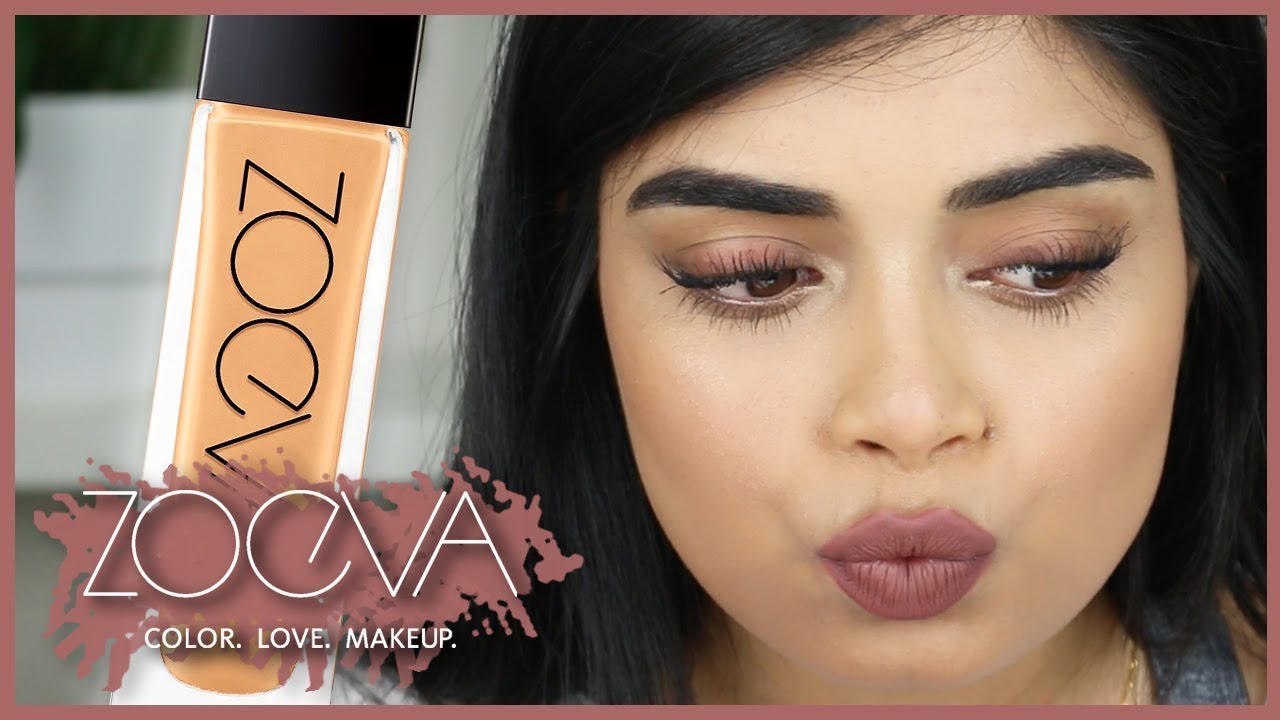 ZOEVA SKIN FOUNDATION 170W FEARLESS REVIEW & SWATCHES! FOR MEDIUM ...
