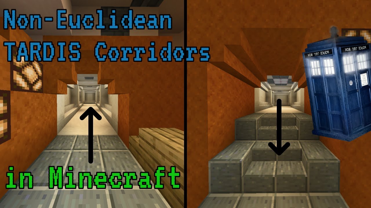 TARDIS Non-Euclidean Corridors | Seamless Teleportation - YouTube