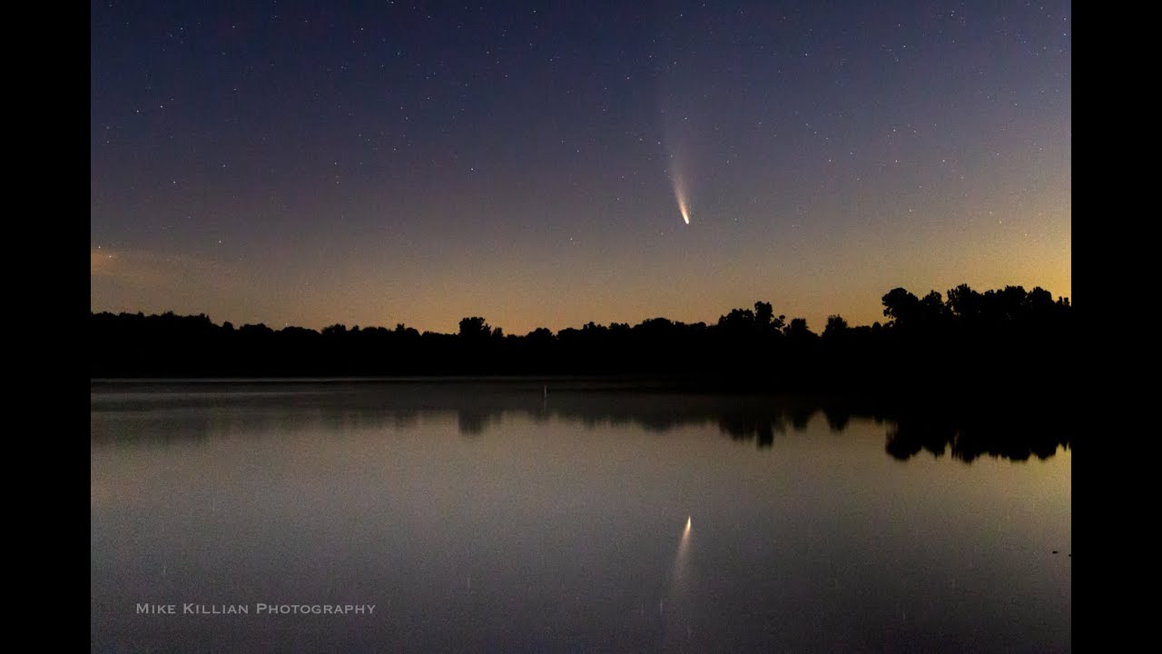 Rising Comet NEOWISE Time-Lapse - YouTube