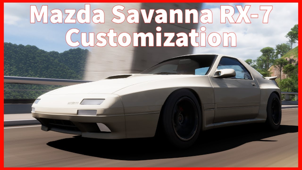 [Forza Horizon 5] Mazda Savanna RX-7 Customization - YouTube