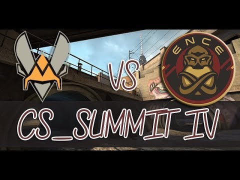 [CS:GO] Vitality VS ENCE - cs_summit 4 1/2 Finale - Overpass (Map 2) - YouTube