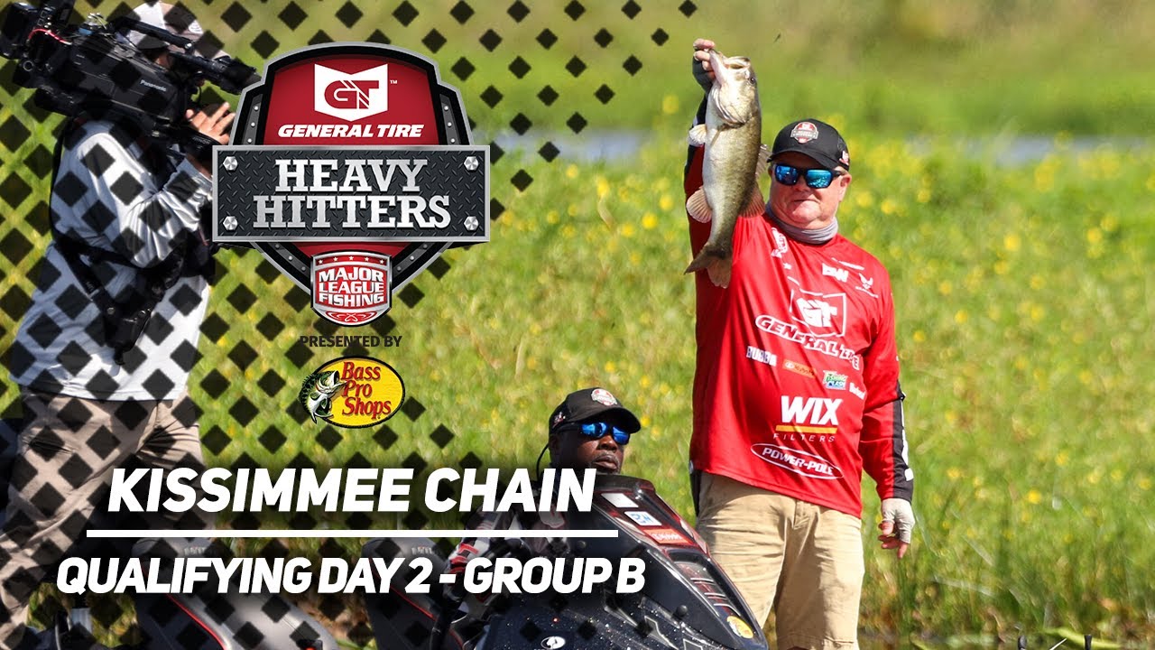 Bass Pro Tour | Heavy Hitters | Kissimmee Chain | Qualifying Day 2 ...