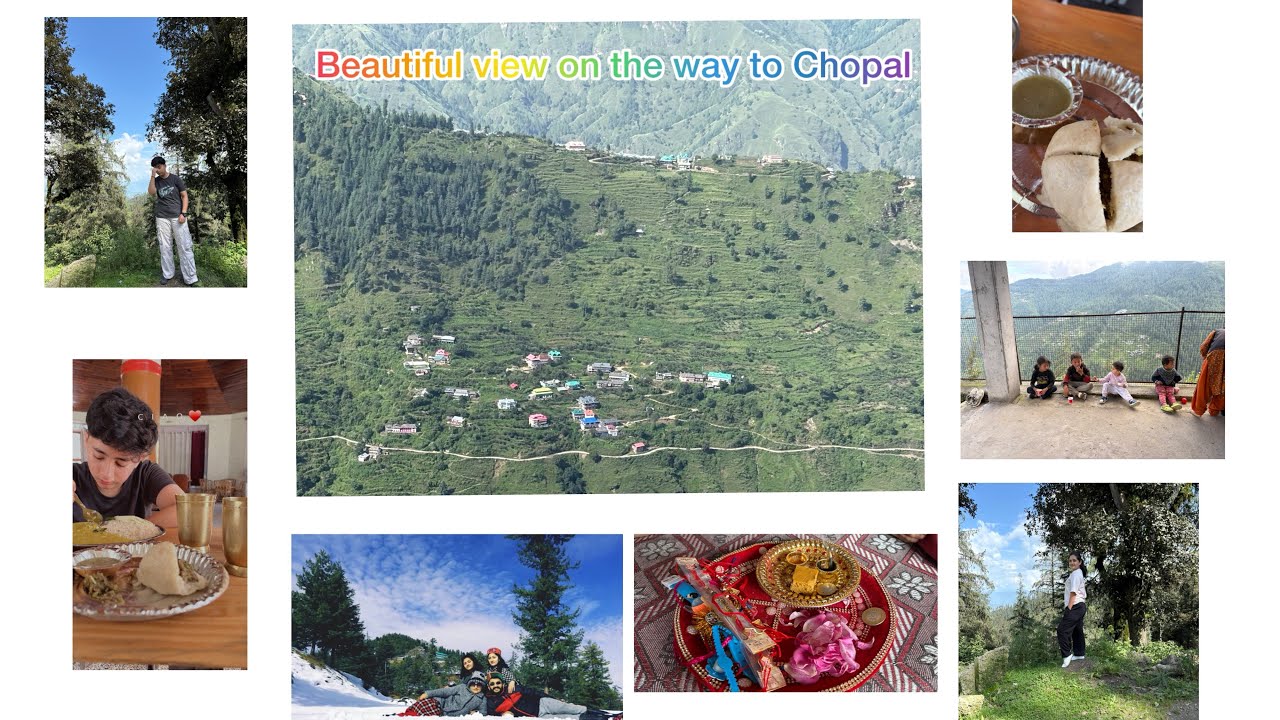 Chopal ki vadiya || beautiful view on the way to Chopal || #travel # ...