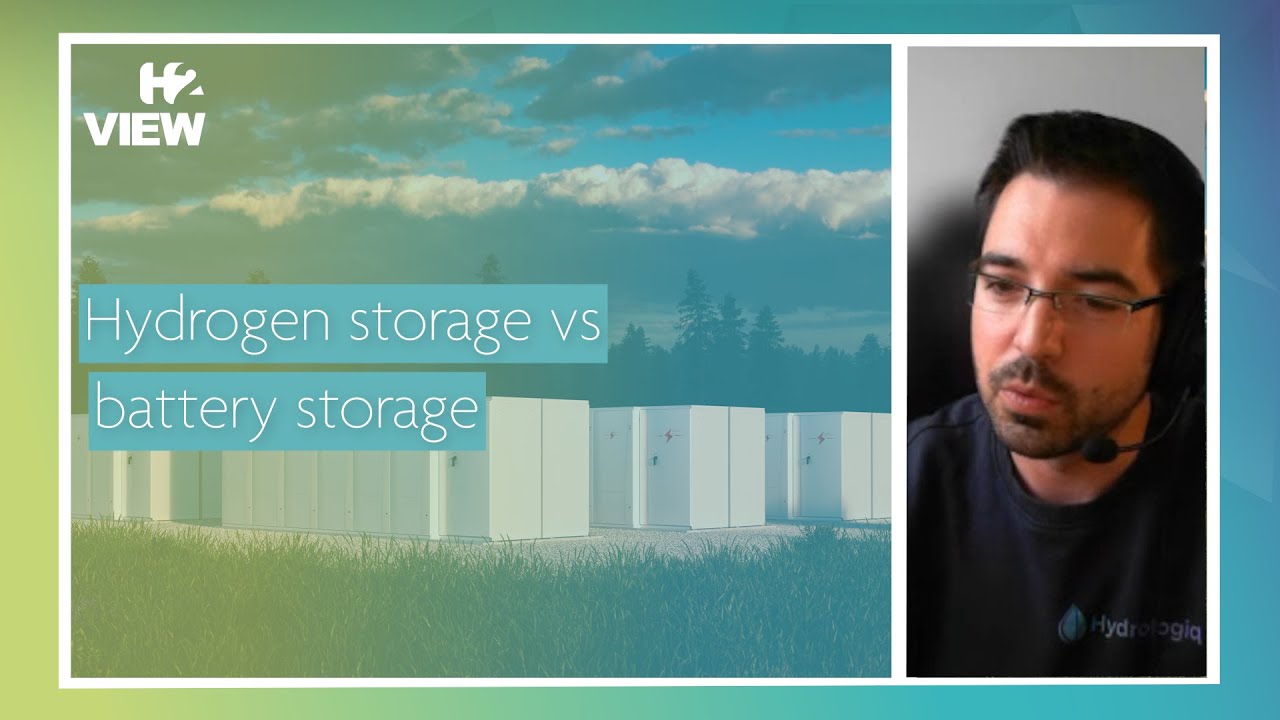 Hydrogen storage vs battery storage - YouTube
