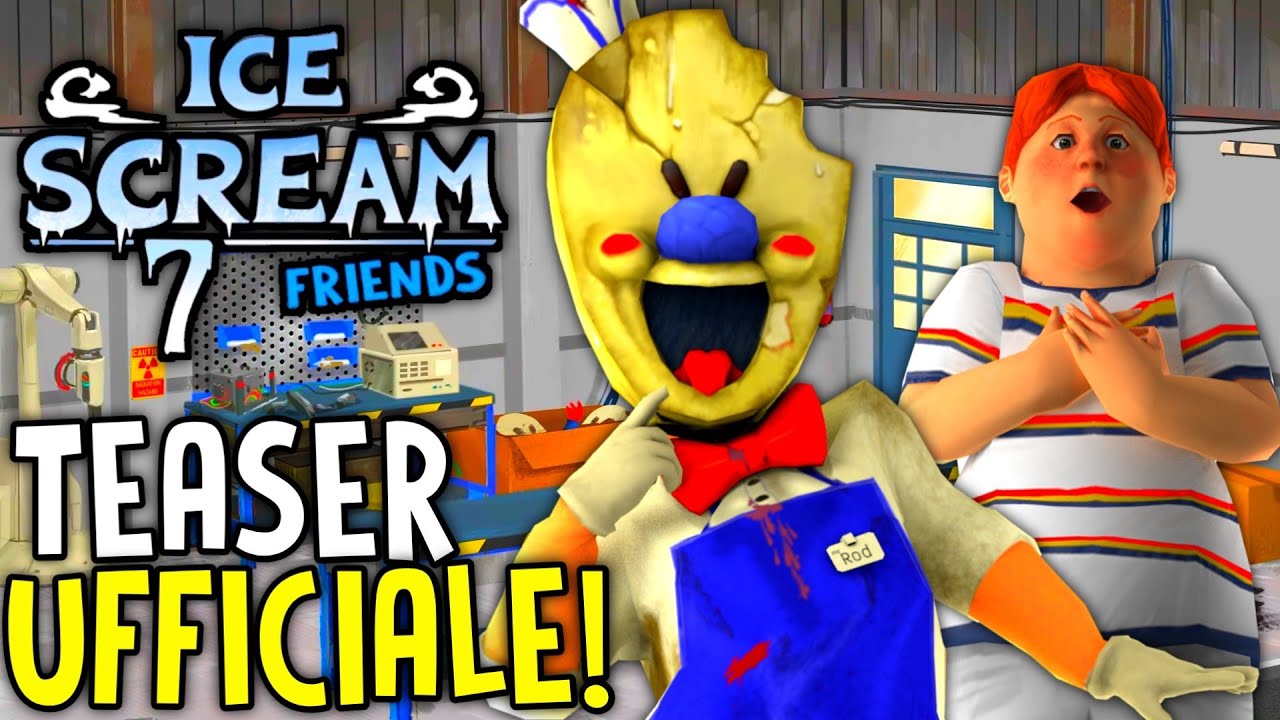 UFFICIALE! ICE SCREAM 7 ARRIVERÀ a DICEMBRE 🤩 VERO TEASER del NUOVO ...